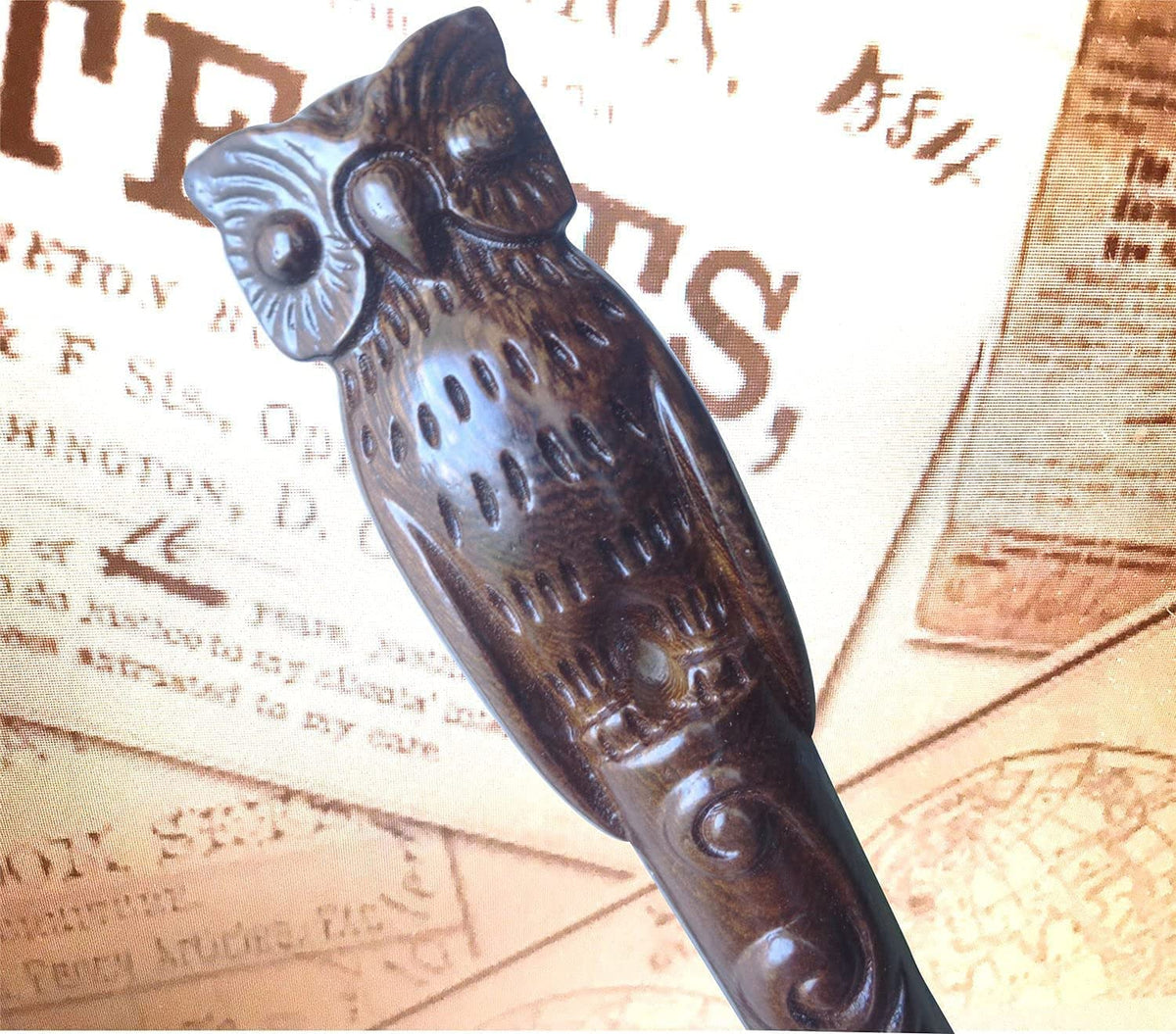 The Owl Wand – Wynott Wands